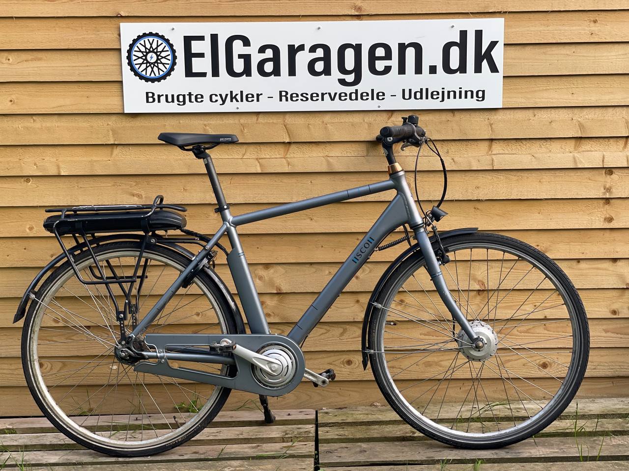 SCO Herre Elcykel – Praktisk og Nem Elcykel med Forhjulsmotor - El Garagen