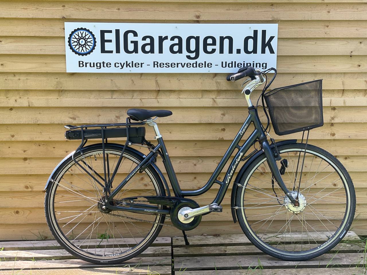 Raleigh Elegance, Dame Elcykel med Promovec Forhjulsmotor - El Garagen